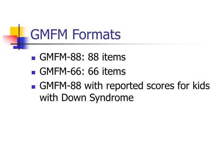 PPT - GMFM: Gross Motor Function Measure, Part I PowerPoint ...