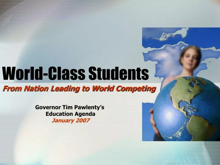PPT - World-Class Students PowerPoint Presentation, free download - ID ...