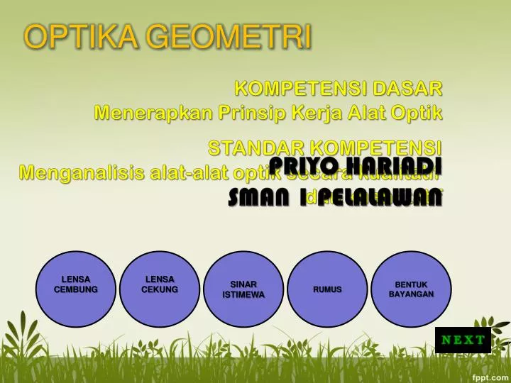 PPT - optik PowerPoint Presentation, free download - ID:450573