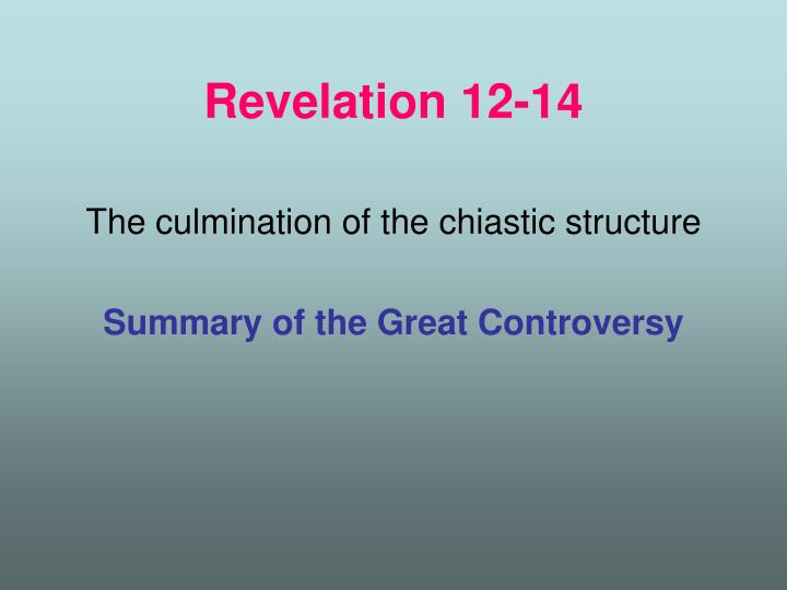 PPT - Sanctuary in the Book of Revelation PowerPoint Presentation - ID ...