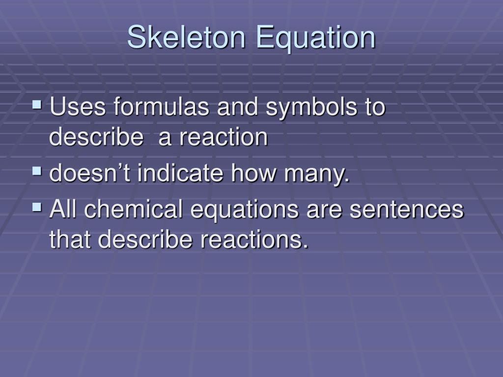 PPT - Chapter 8 Chemical Reactions PowerPoint Presentation, free ...