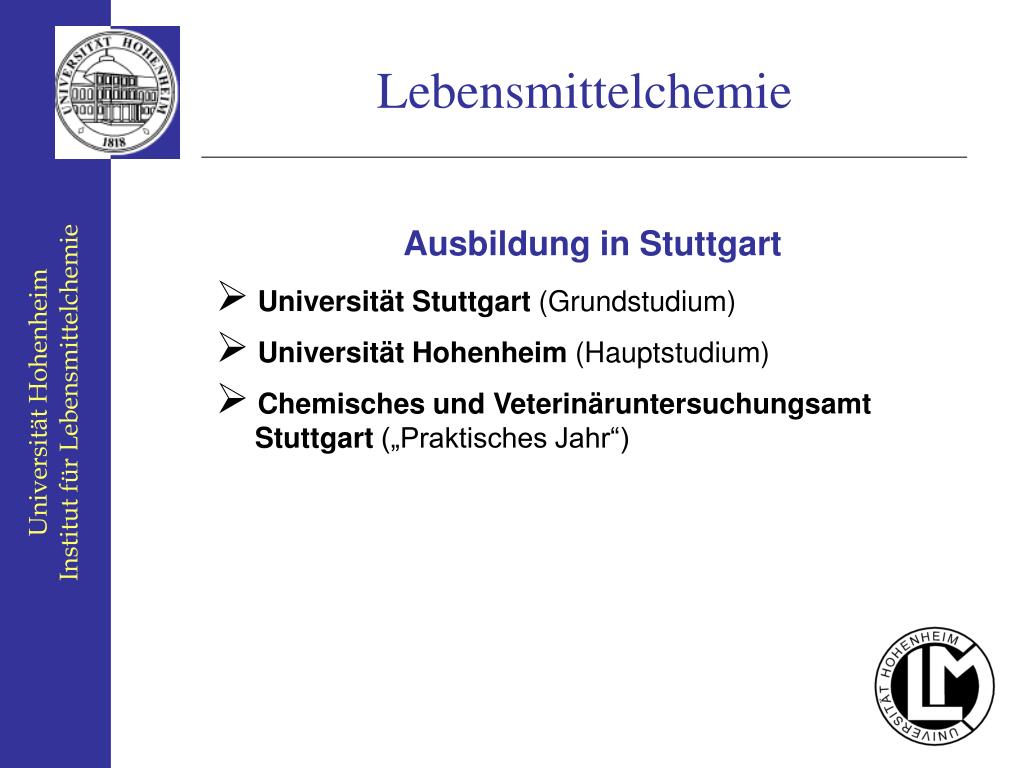 PPT - Lebensmittelchemie PowerPoint Presentation, free download - ID:452176