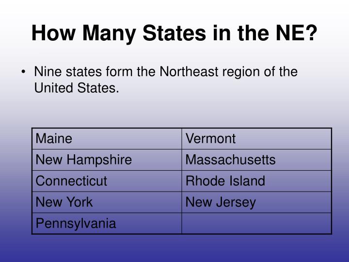 PPT - The Northeast States PowerPoint Presentation - ID:452578