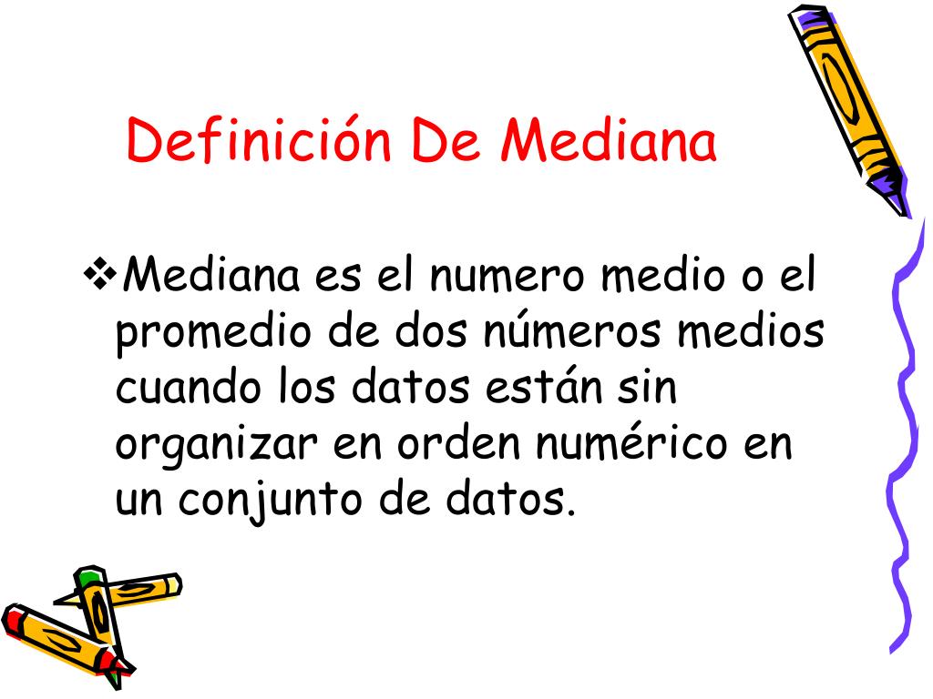 Ejemplos De Mediana