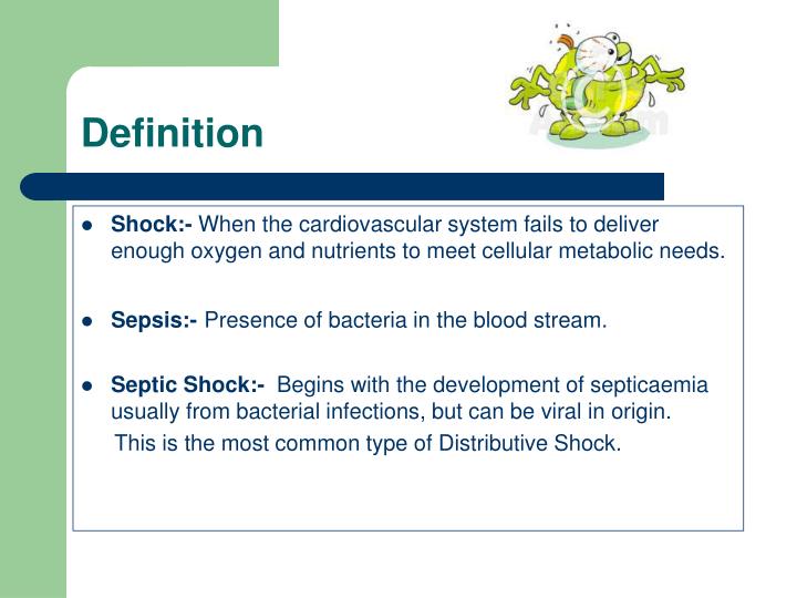PPT - Septic Shock- Causes and Pathophysiology PowerPoint Presentation ...