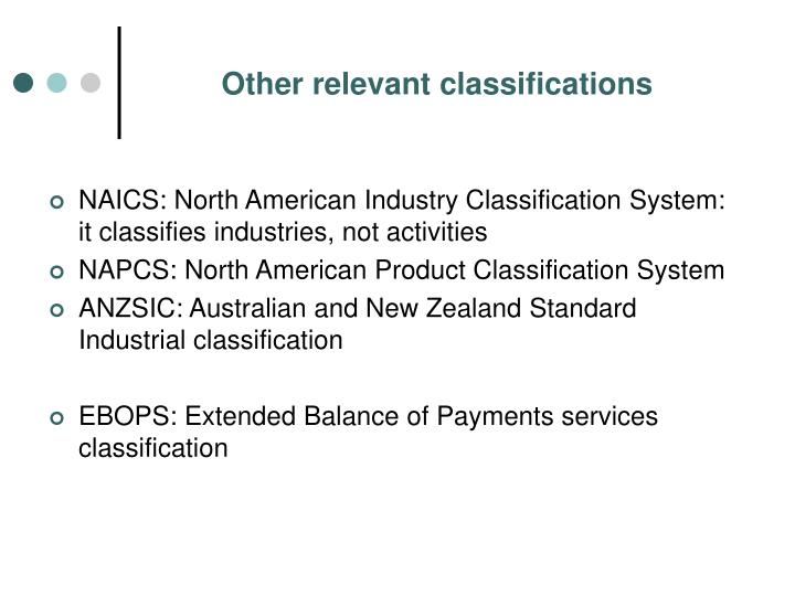 PPT - The revision of ISIC, NACE and related classifications PowerPoint ...