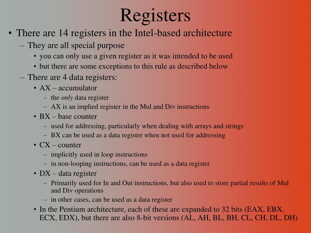 PPT - Introduction to Assembly PowerPoint Presentation, free download ...