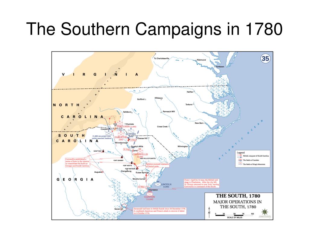 PPT - The American Revolution In The South by Dave Booz PowerPoint ...