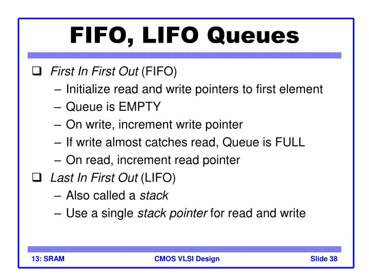 PPT - Introduction to CMOS VLSI Design Lecture 13: SRAM PowerPoint ...