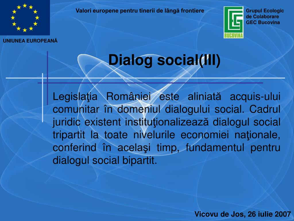 PPT - Politica socială şi de ocupare a forţei de muncă PowerPoint ...
