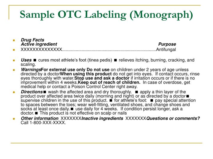 PPT - Over The Counter Drugs (OTC) PowerPoint Presentation - ID:455775