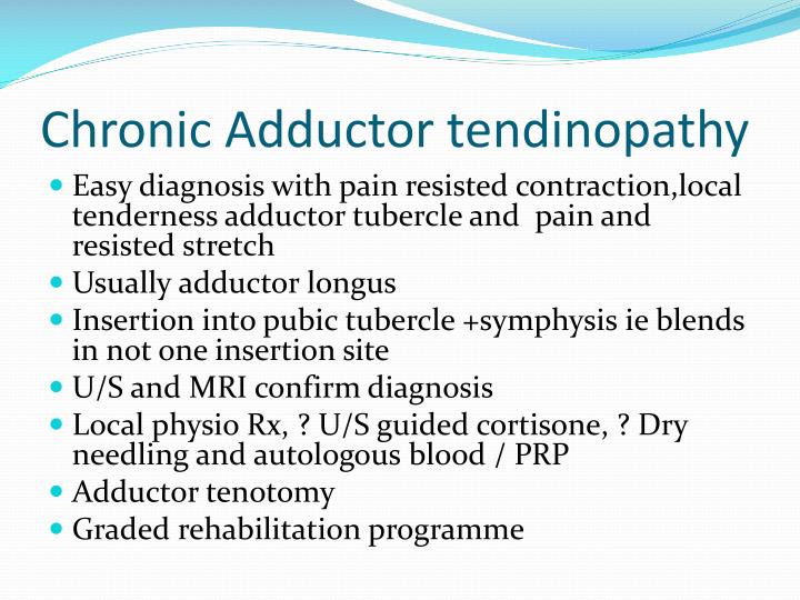 PPT - Diagnosis A nd Medical Management Of chronic Groin pain ...