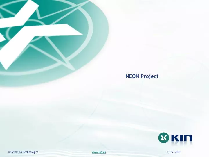 PPT - NEON Project PowerPoint Presentation, free download - ID:456104
