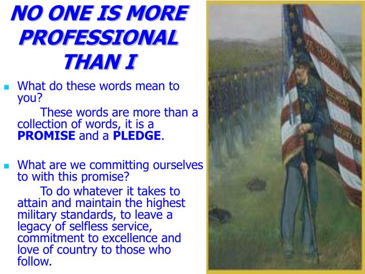 PPT - THE NCO CREED TC 22-6 PowerPoint Presentation - ID:456886