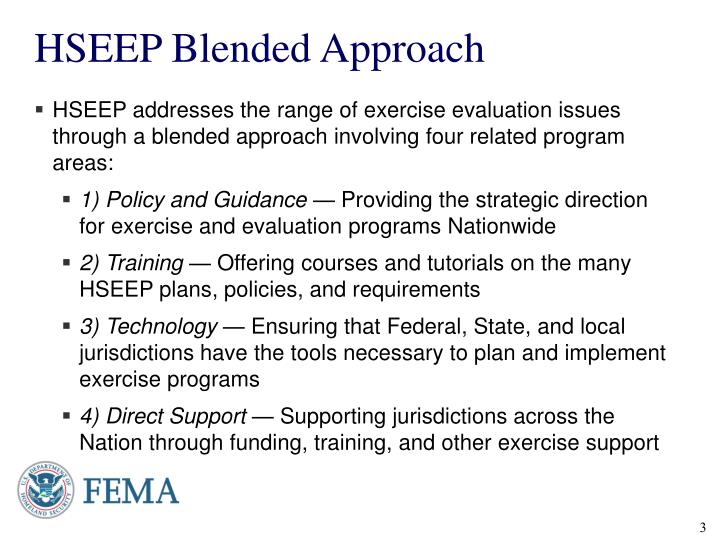 PPT - Homeland Security Exercise and Evaluation Program (HSEEP) and the ...
