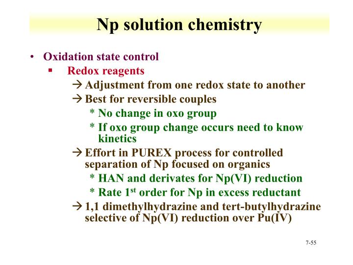 PPT - Lecture 7: Neptunium Chemistry PowerPoint Presentation - ID:457119