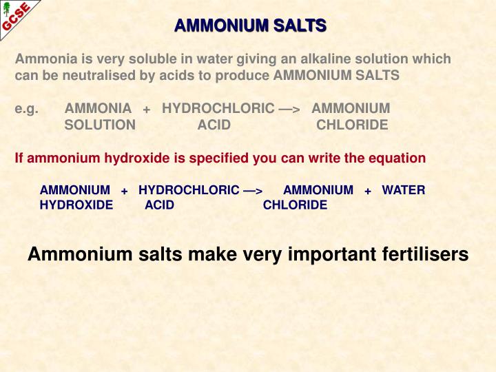 PPT - ACIDS, BASES & SALTS A guide for GCSE students PowerPoint ...