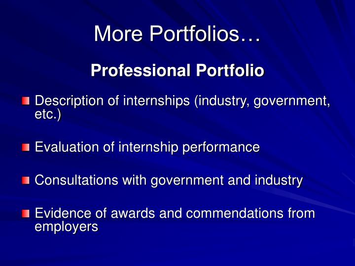 PPT - Creating a Teaching Portfolio PowerPoint Presentation - ID:457208