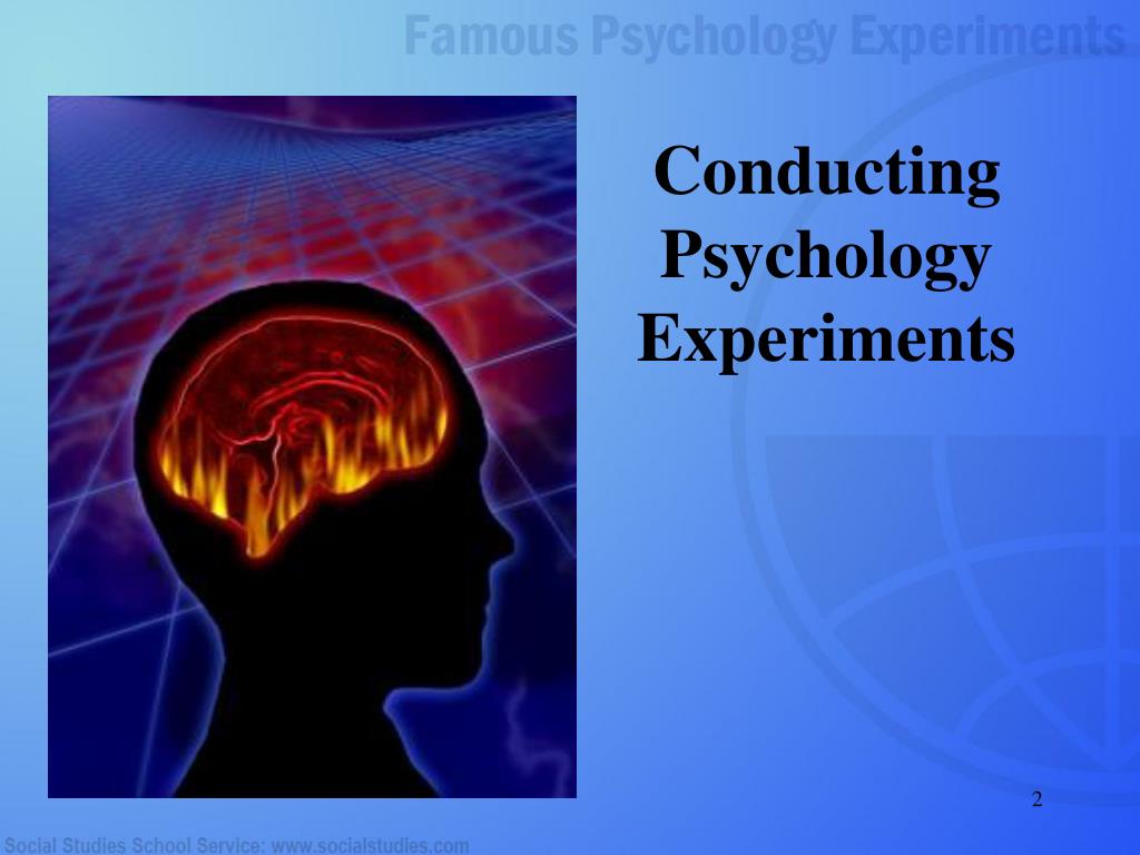 Ppt Famous Psychology Experiments Powerpoint Presentation Free