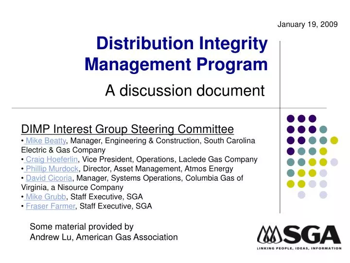 PPT - Distribution Integrity Management Program PowerPoint Presentation ...