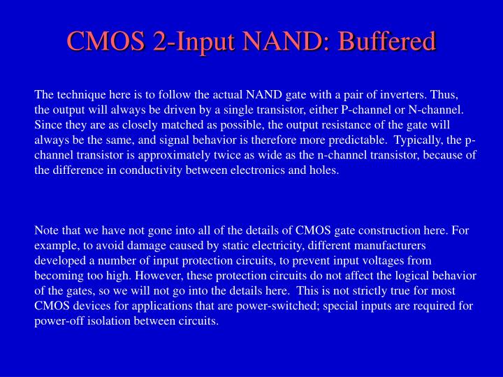 PPT - CMOS Logic Circuits PowerPoint Presentation - ID:458593