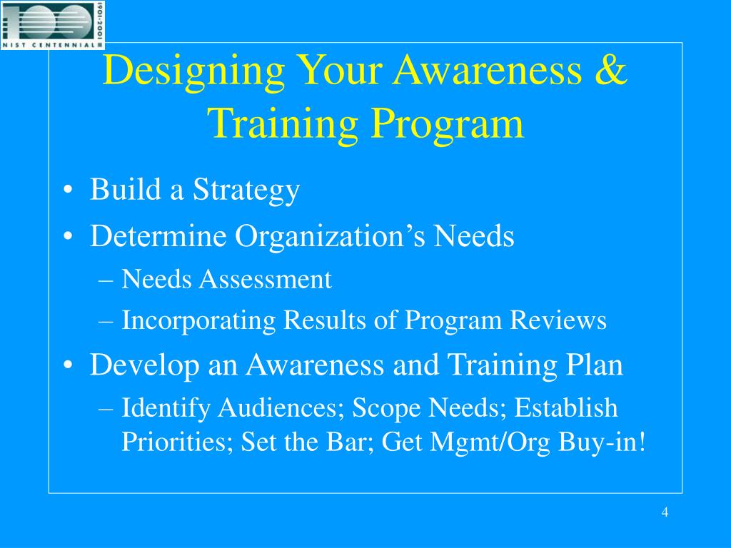 PPT - Building an IT Security Awareness & Training Program PowerPoint ...