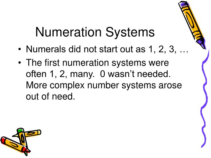 PPT - Numeration Systems PowerPoint Presentation, free download - ID:460396