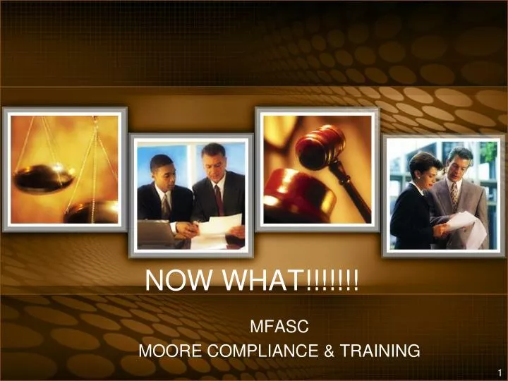 PPT - NOW WHAT!!!!!!! PowerPoint Presentation, free download - ID:462702