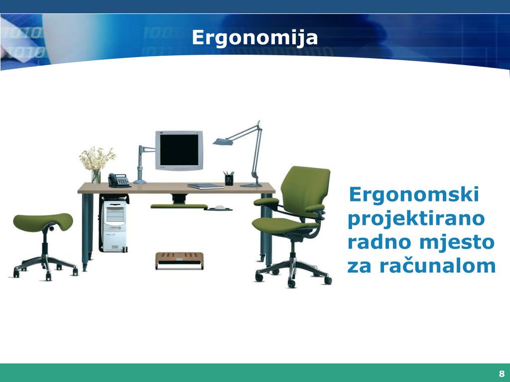 PPT - ERGONOMIJA, SIGURNOST I PREVENCIJA PRI PROJEKTIRANJU RADNOG ...