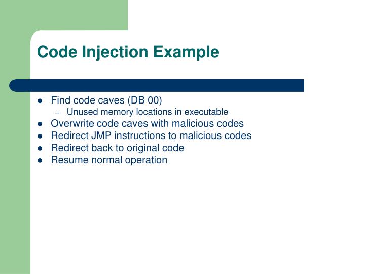 PPT - Code Injection and Software Cracking’s Effect on Network Security ...