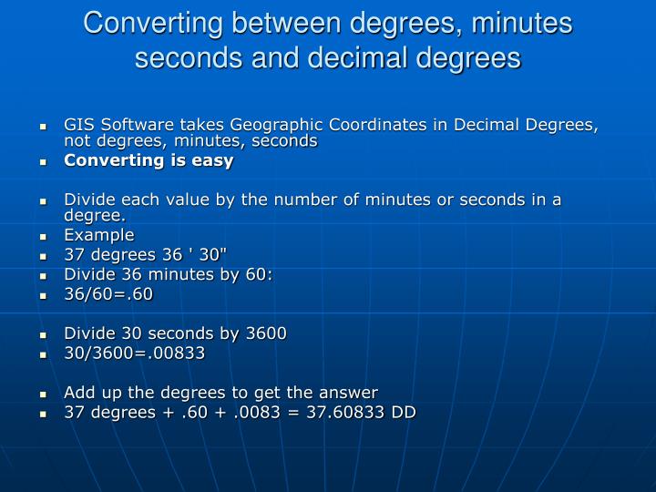 PPT - Introduction to Coordinate Systems and Working with Coordinate Systems in ArcGIS ...