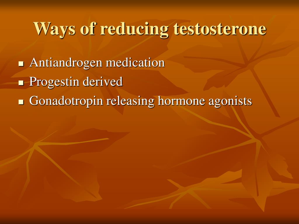 PPT - Medical and Surgical Treatment of Sex Offenders PowerPoint ...