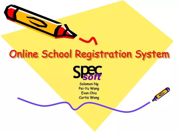 PPT - Online School Registration System PowerPoint Presentation, free ...