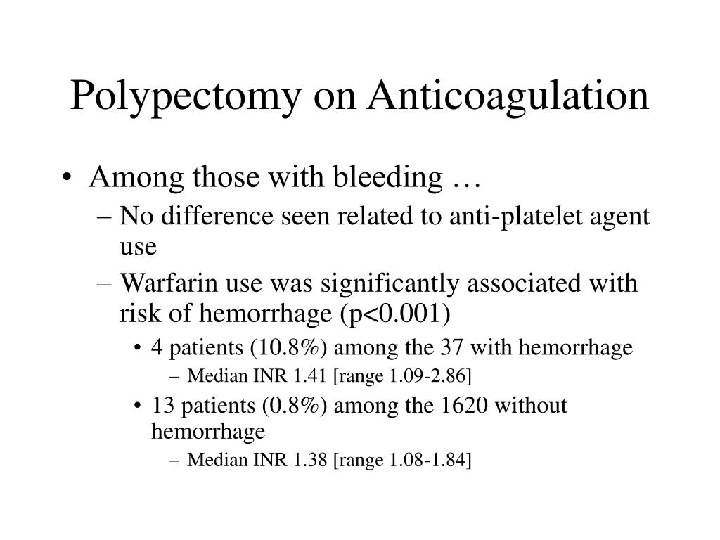 PPT - Management of Anticoagulation Therapy in the Peri-operative ... PPT - Management of Anticoagulation Therapy in the Peri-operative ...
