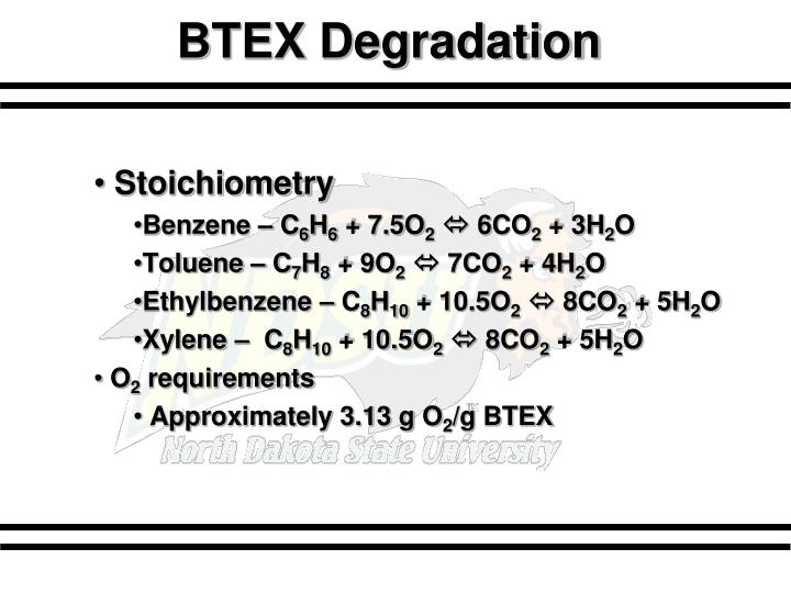 PPT - Bioremediation of BTEX Compounds PowerPoint Presentation - ID:466124