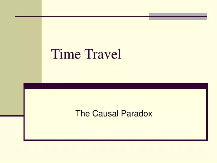PPT - Time Travel PowerPoint Presentation, free download - ID:466148