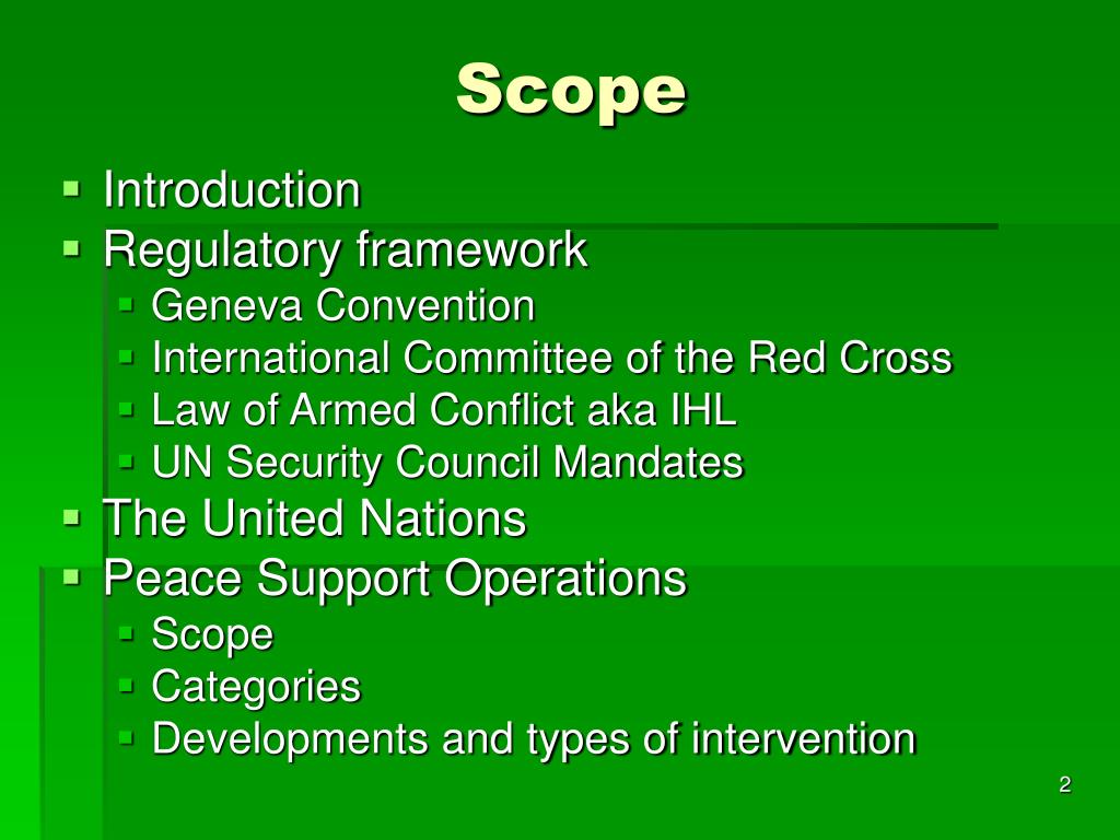 PPT - THE PROTECTION OF CIVILIANS DURING PEACE-KEEPING OPERATIONS BY ...