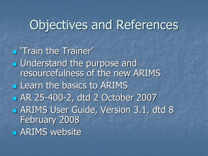 PPT - Army Records Information Management System (ARIMS) PowerPoint ...