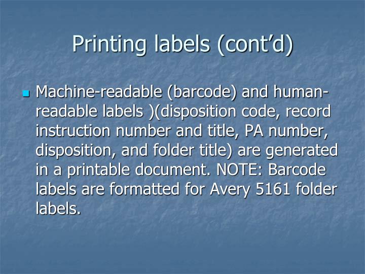 PPT - Army Records Information Management System (ARIMS) PowerPoint ...