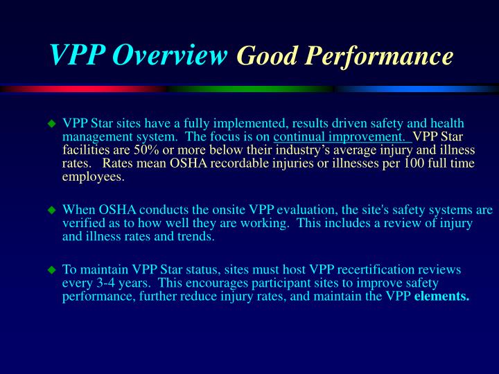 PPT - OSHA Voluntary Protection Programs PowerPoint Presentation - ID ...