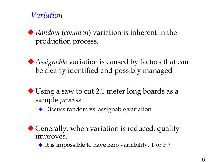 PPT - Chapter 8. Process Capability & Statistical Quality Control ...