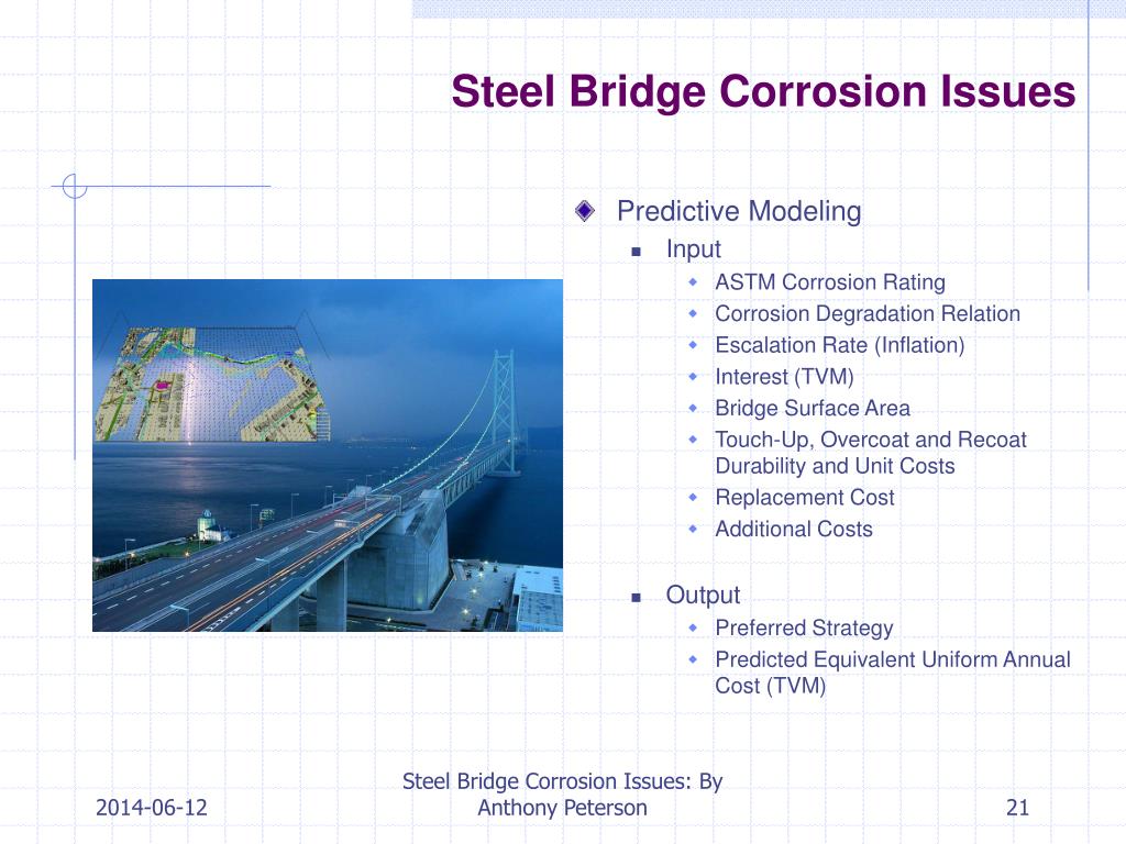 PPT - Steel Bridge Corrosion Issues PowerPoint Presentation, free ...
