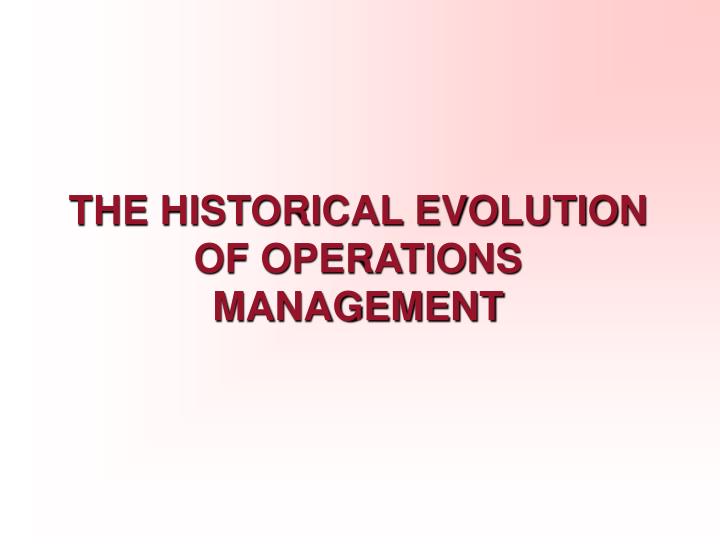 PPT - INTRODUCTION TO OPERATIONS MANAGEMENT PowerPoint Presentation ...