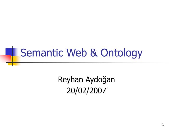 PPT - Semantic Web & Ontology PowerPoint Presentation, free download ...