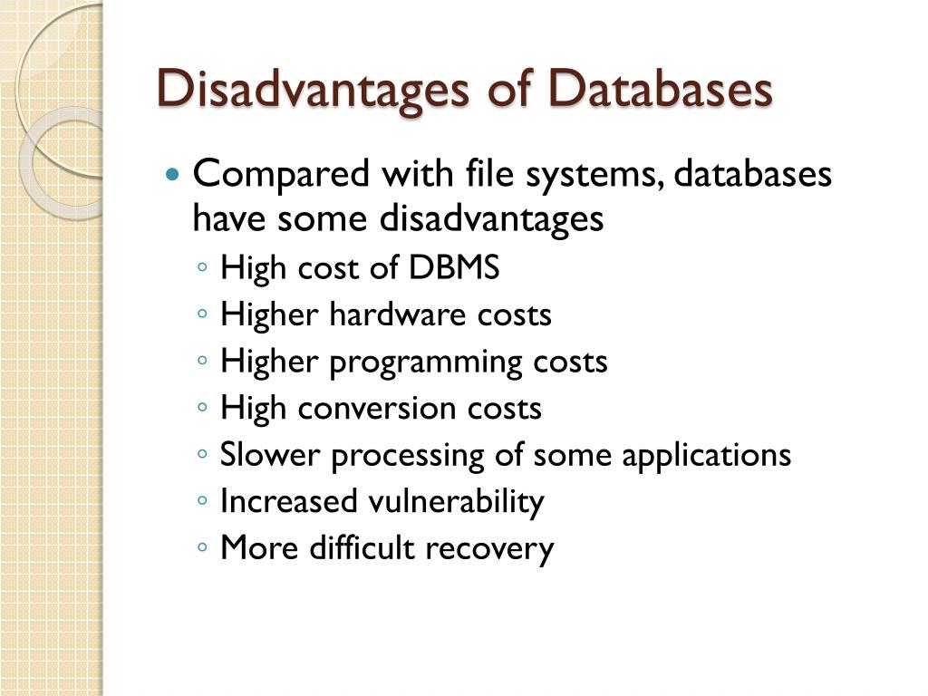 7 Advantages And Disadvantages Of Database Management - vrogue.co 7 Advantages And Disadvantages Of Database Management - vrogue.co