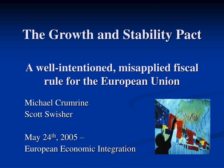 PPT - The Growth and Stability Pact PowerPoint Presentation, free ...