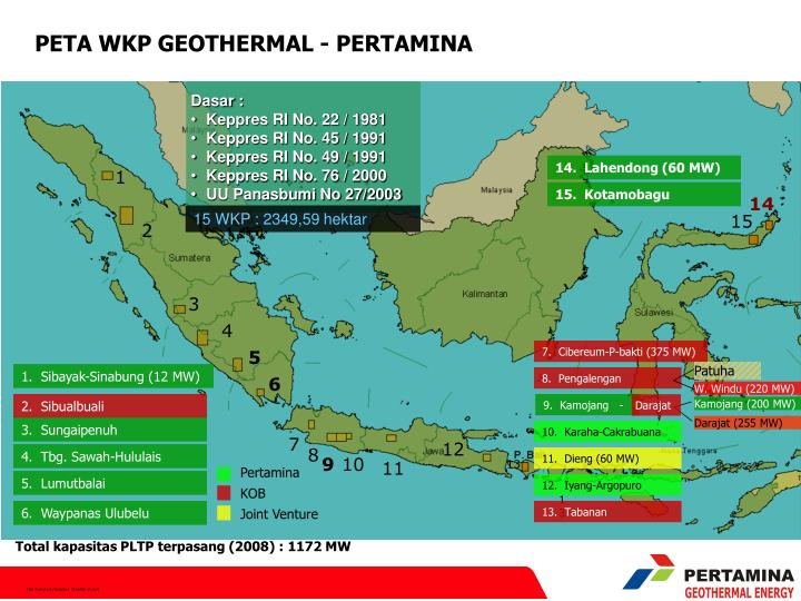 PPT - PERTAMINA GEOTHERMAL ACTIVITIES, CURRENT STATE, AND DEVELOPMENT ...
