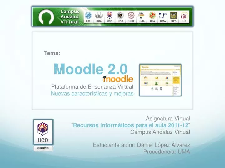 PPT - Moodle 2.0 PowerPoint Presentation, free download - ID:471505