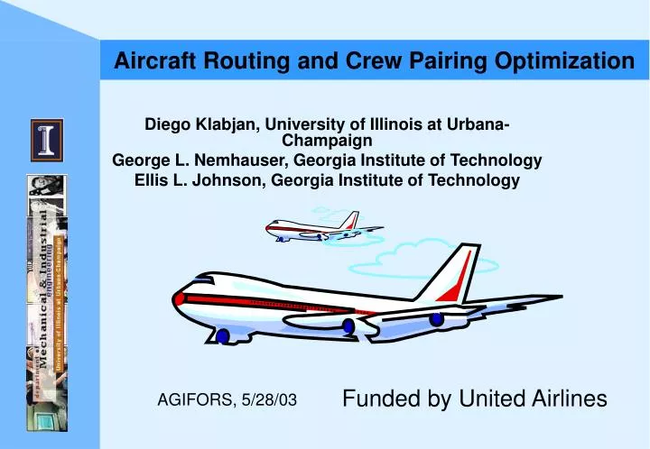 PPT - Aircraft Routing and Crew Pairing Optimization PowerPoint ...