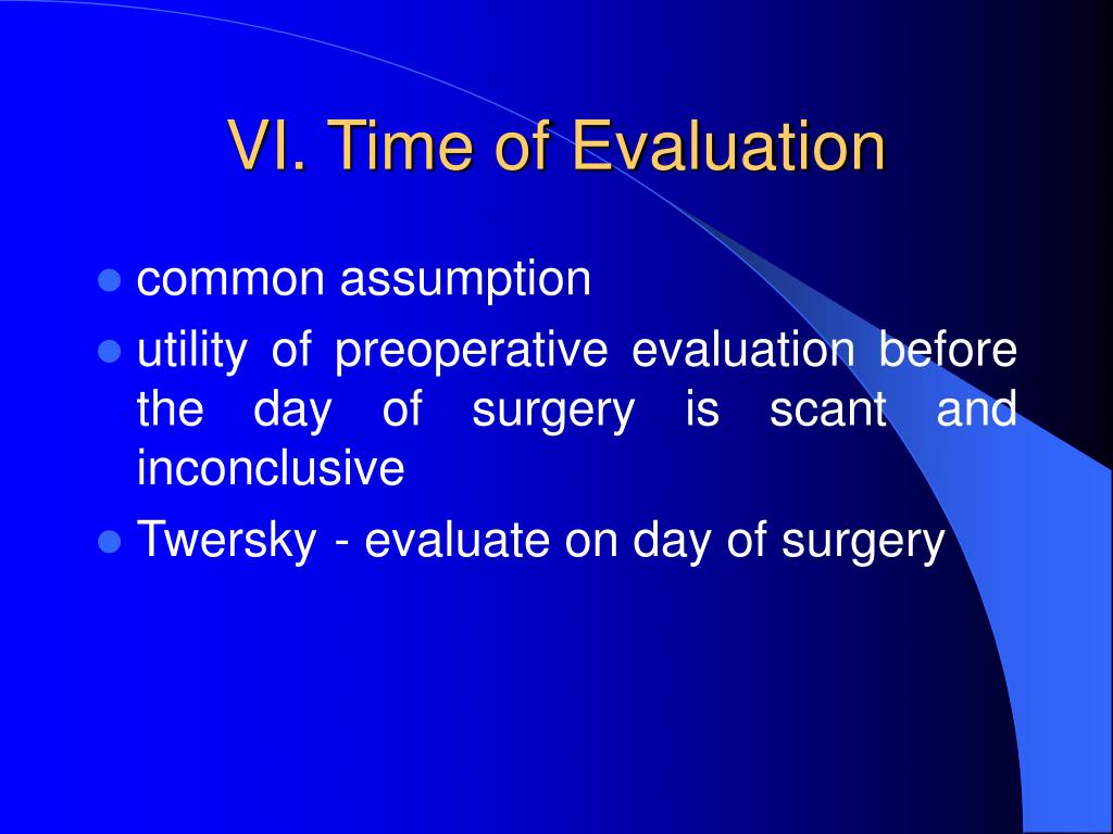 PPT - Preanesthetic Evaluation of the Surgical patient PowerPoint ...